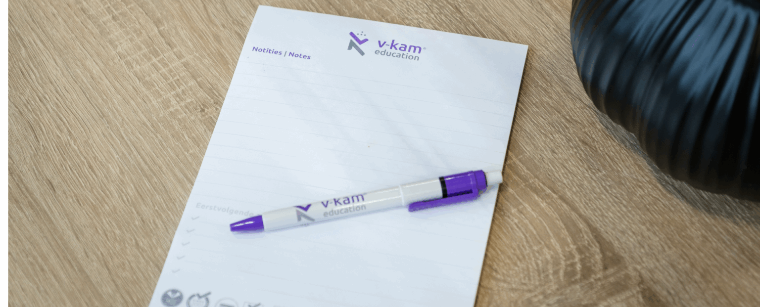 V-Kam Education® helpt je effectiever, veiliger en duurzamer werken!